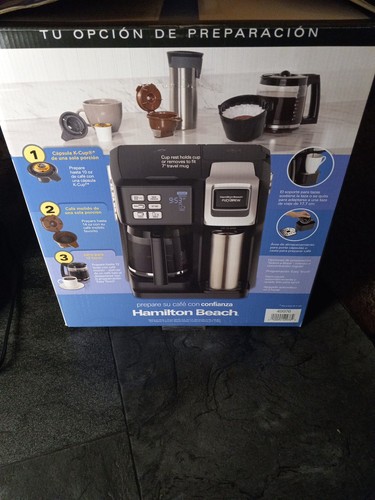Hamilton Beach FlexBrew 49976 Trio Coffee Maker Single Espresso 12 c ...