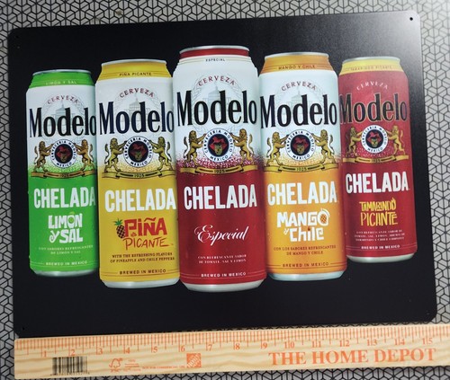 16x12 Modelo Especial Mexican Metal Bar Sign Beer Chelada | eBay