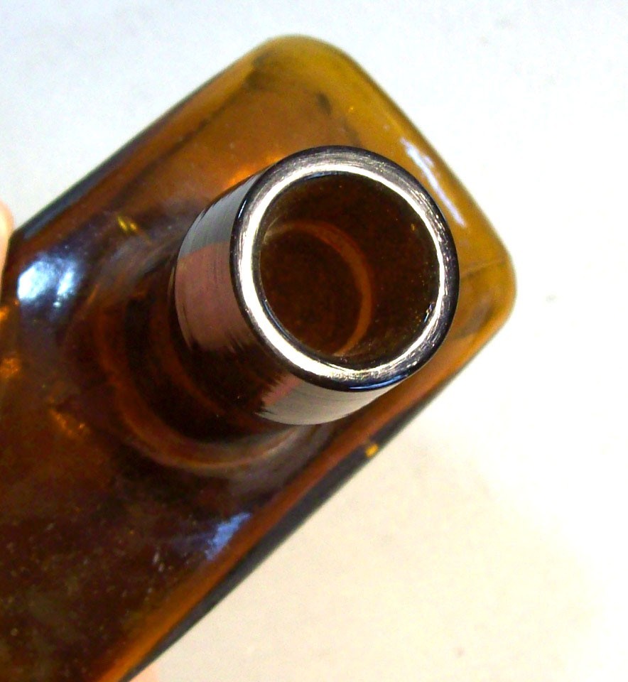 Antique 7.5" Dr Harters Wild Cherry Bitters Amber Bottle | eBay