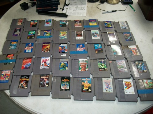 Nintendo NES Lot of 40 Games Untested | eBay