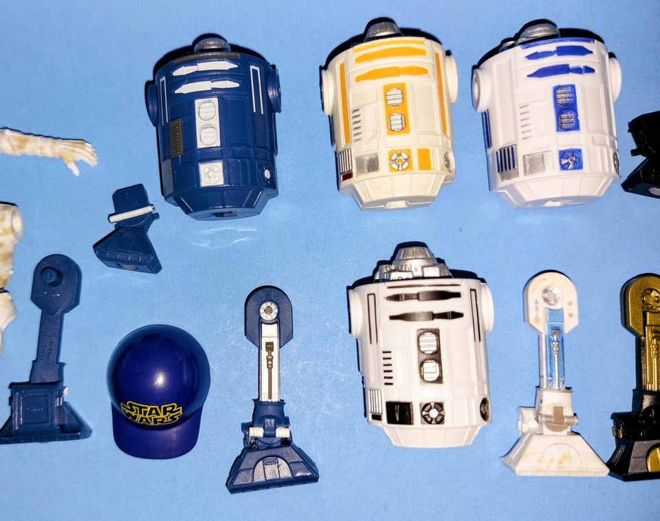 Star Wars 3.75" Build A Droid Factory Action Figure Parts Lot Protocol ...