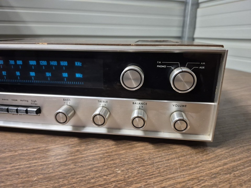 Vintage KLH Model Seventy-Two AM/FM Solid‑State Stereo Receiver Wood ...