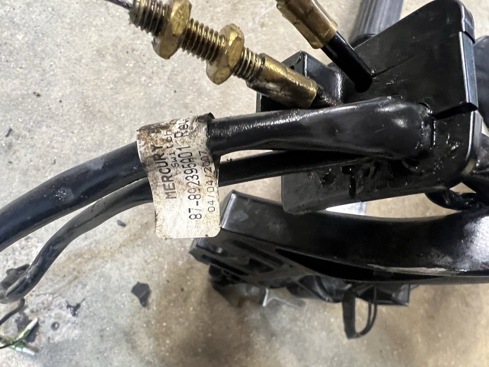 2000 Mercury 9.9-25 Hp Tiller Assembly Electric Start PN 821468A66 Fits ...