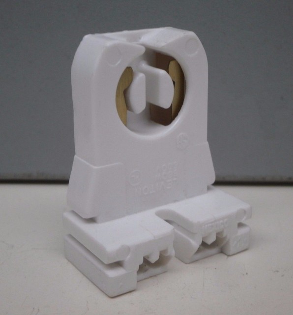 Leviton Fluorescent T8 Tombstone Lampholder G13 Base Light Bulb Socket ...