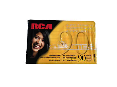 RCA Audio Cassette Tape 90 Minutes Hi-Fi Stereo New Sealed RC90 | eBay