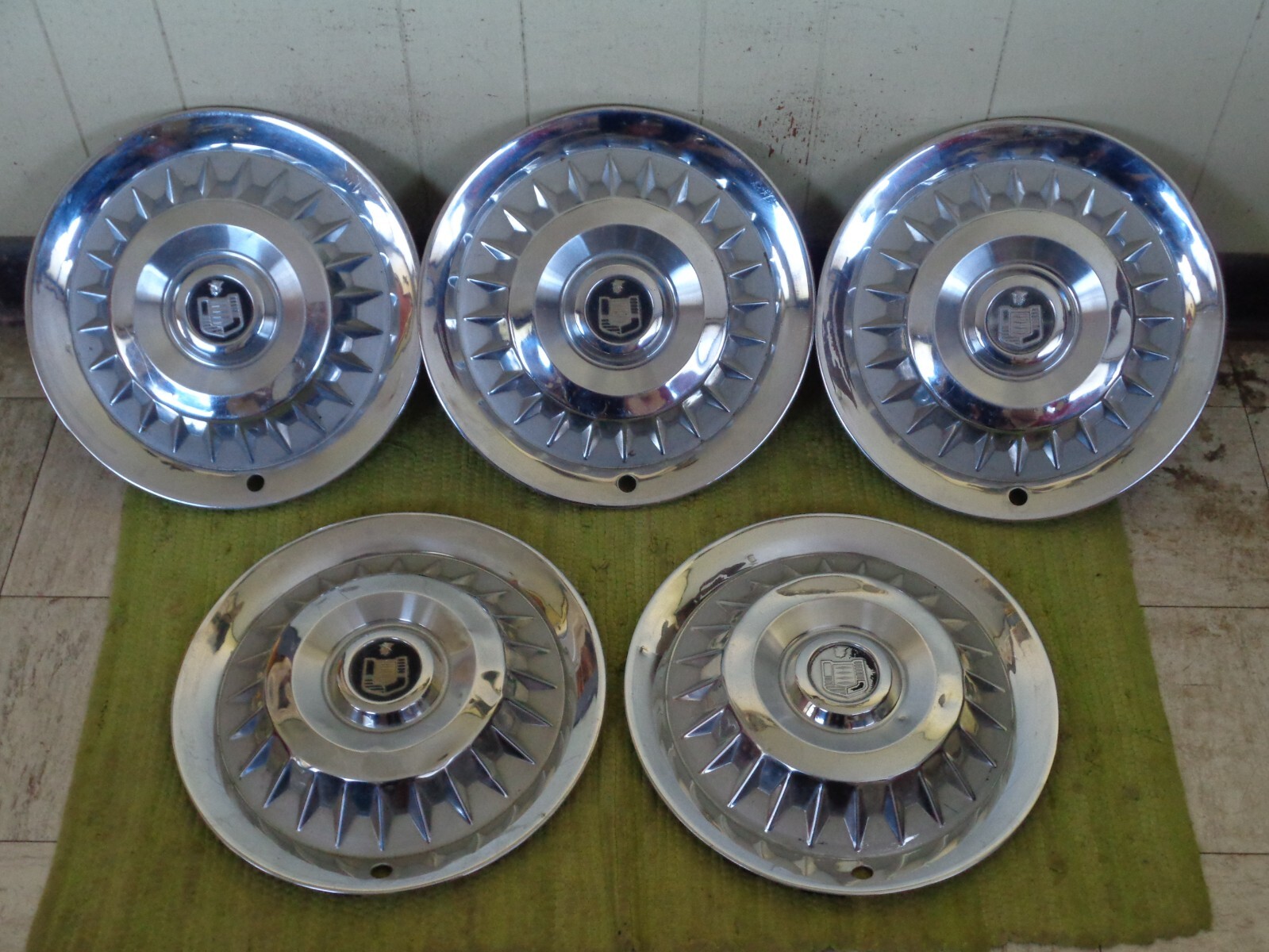 1959 Mercury HUB CAPS 14" Set of 5 Wheel Covers 59 Merc Hubcaps | eBay