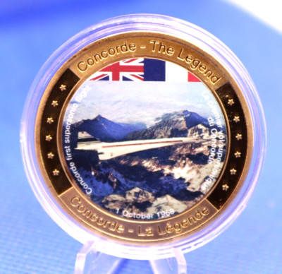 Concorde Queen of Aviation First Supersonic Flight 2009 Gold Plated ...