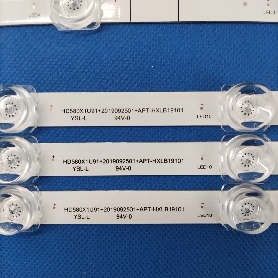 New LED Backlight Strips For HISENSE 58R6E3 58R6000GM LB58007 V0 ...