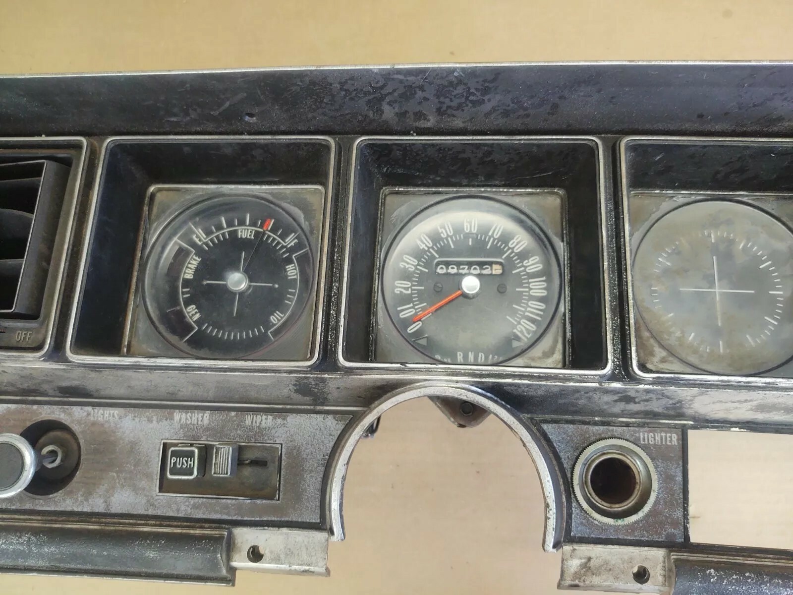 1972 Buick Skylark Instrument Cluster Bezel Gauges | Aftermarket ...