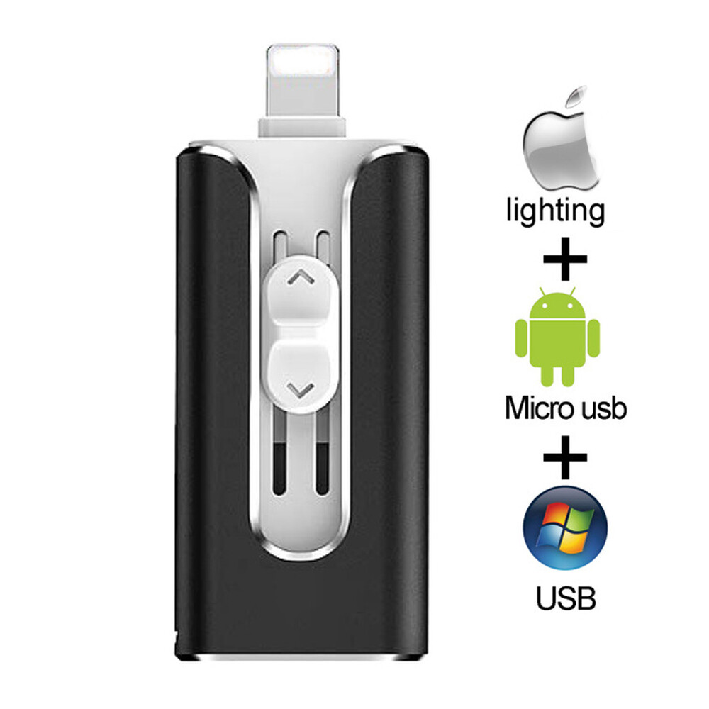 2/1TB USB i Flash Drive Disk Storage Memory Stick For iPhone iPad PC ...