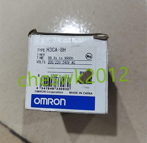 1 pcs NEW IN BOX Omron time relay H3CA-8H | eBay
