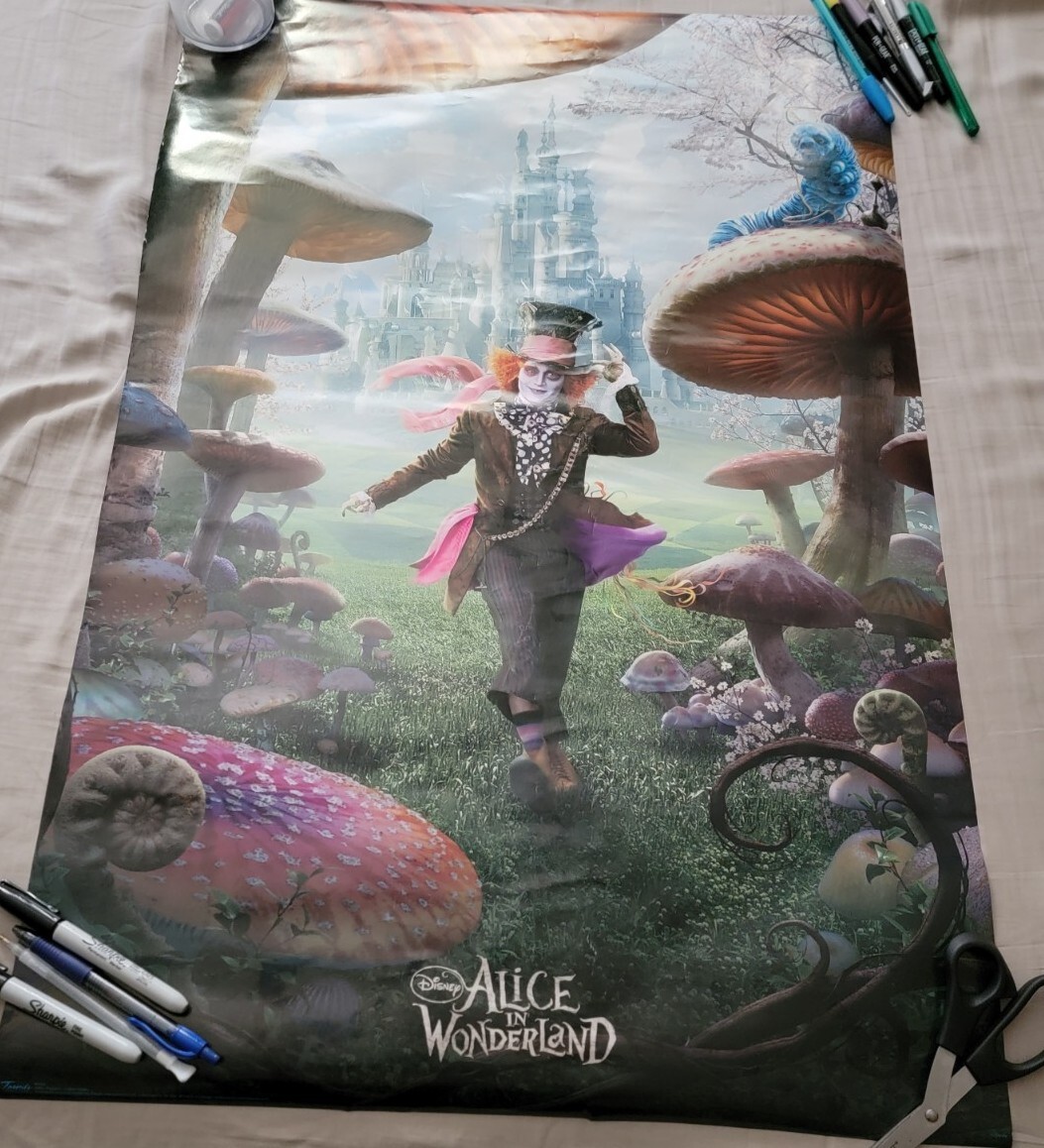 Johnny Depp Mad Hatter Poster