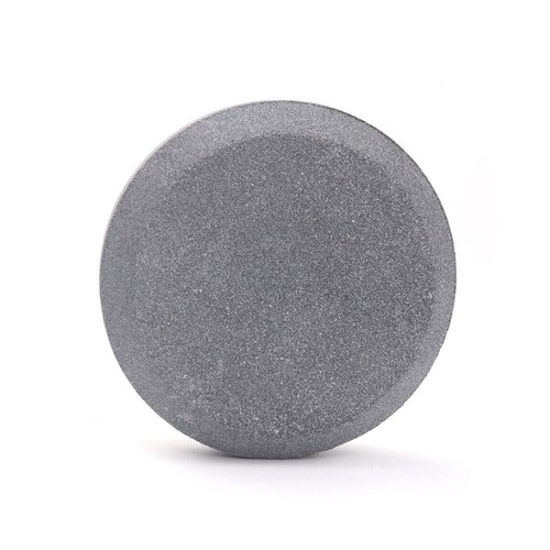 2 Grit Round Sharpening Stone Puck Hand Tool Bushcraft Axe Blade Edge ...