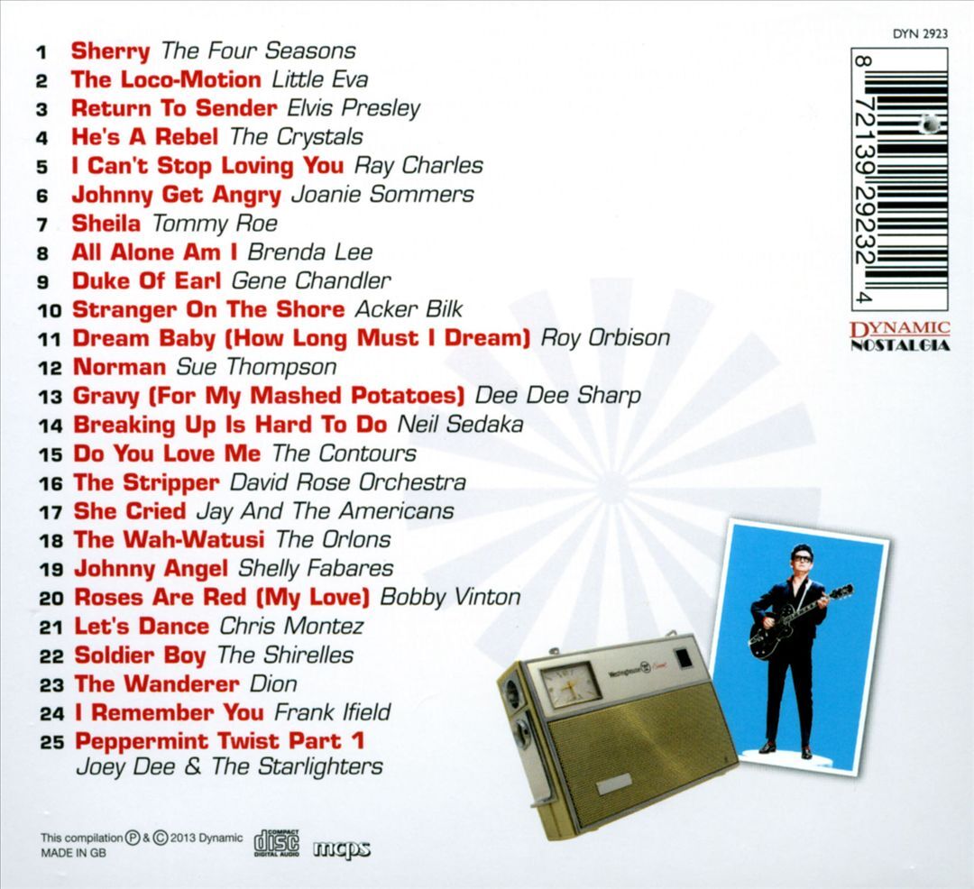 VARIOUS ARTISTS HIT PARADE 1962 NEW CD 872139292324| eBay