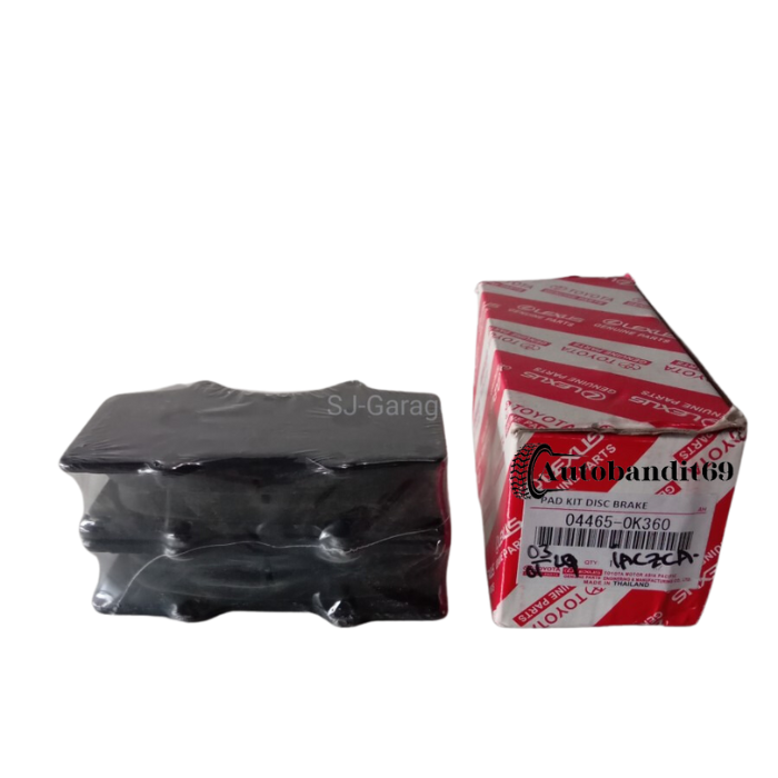 Brake Front Pads Set Hilux Cruiser TOYOTA Fits Shogun Prado Toyota Land ...
