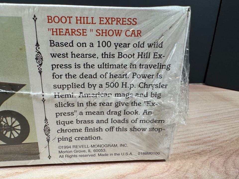 MONOGRAM - BOOT HILL EXPRESS - 1:24 SCALE KIT VINTAGE 1994 - FACTORY ...