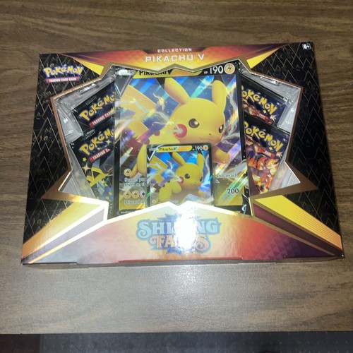 ⚡ Pokémon Shining Fates Pikachu V Box Set – Factory Sealed! | eBay