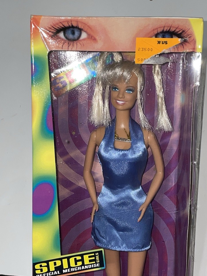Spice Girls On Tour Barbie Doll Baby Spice Emma NIB 90s Pop 1998 ...