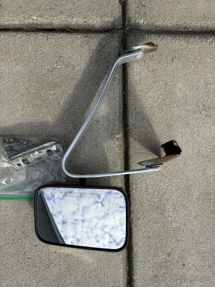 1980-1997 Ford F150 F250 F350 Bronco Chrome LH RH Side View Mirrors ...