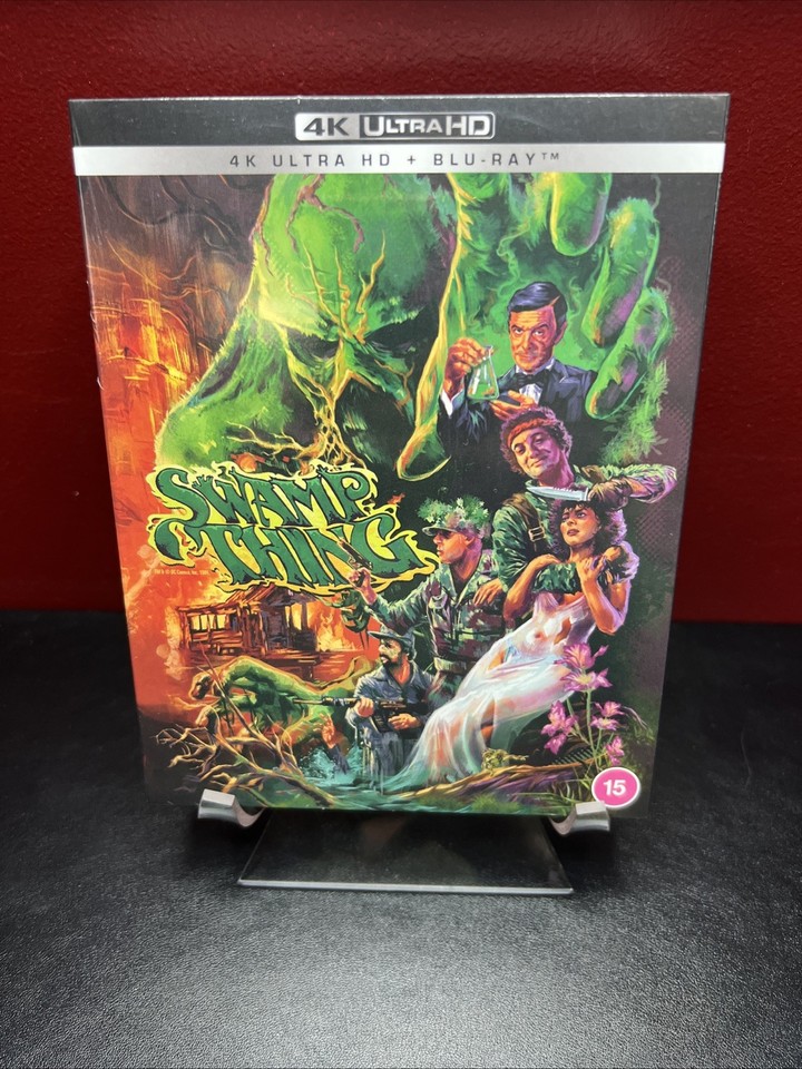 Swamp Thing Deluxe edition (4K UHD+Blu-ray+Extras+****MINT****Slipcover ...
