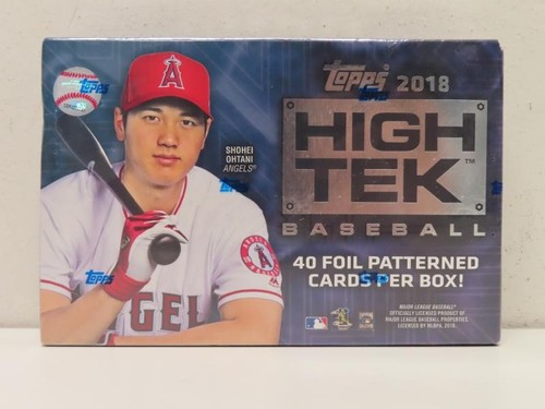 2018 Topps High Tek MLB Baseball Factory Sealed Hobby Box | eBay