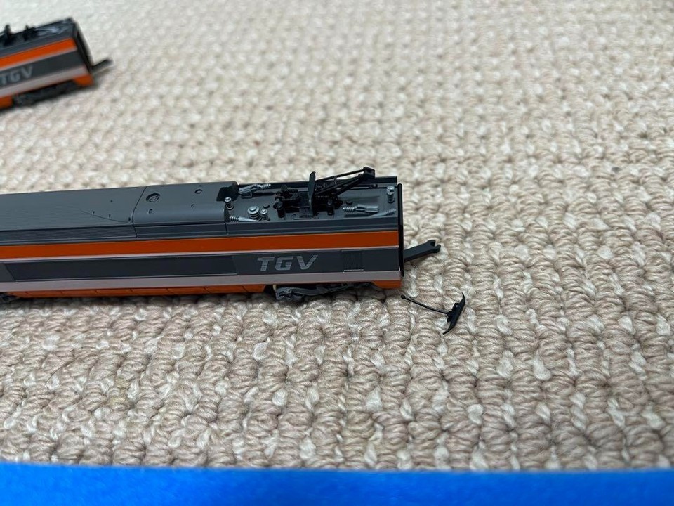 KATO French Railroad TGV S14701 N Scale Bullet Train Japan Used Tested ...