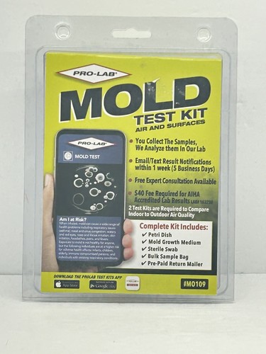 Pro-Lab Mold Test Kit - #MO109 - Home -Accurate -Detects Toxic Black ...