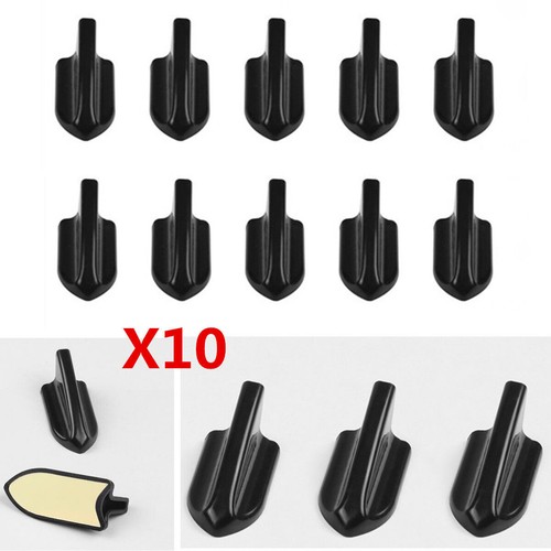 10x Car SUV Roof Shark Fins Spoiler Wing Vortex Generator Front Bumper ...