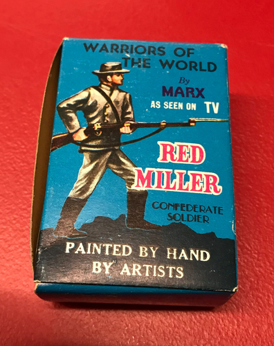 Vintage 1960's Warriors of the World by Marx - Red Miller (CSA Soldier ...