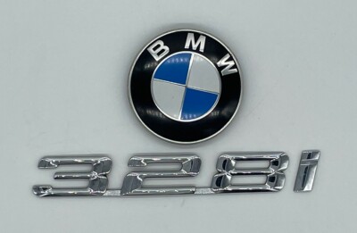 1996 1997 1998 1999 BMW 328I CHROME REAR TRUNK EMBLEM LOGO BADGE ...