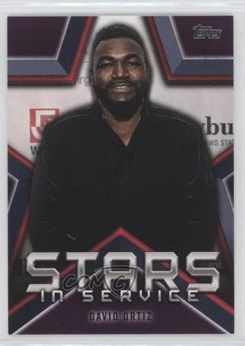 2021 Topps Stars in Service David Ortiz #SIS-20 HOF | eBay