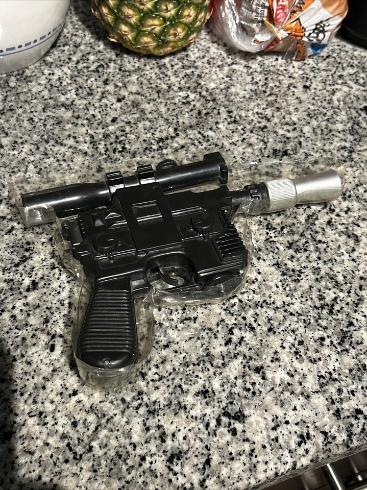 VINTAGE KENNER 1980 STAR WARS ESB HAN SOLO ELECTRONIC BLASTER WORKS 1 ...