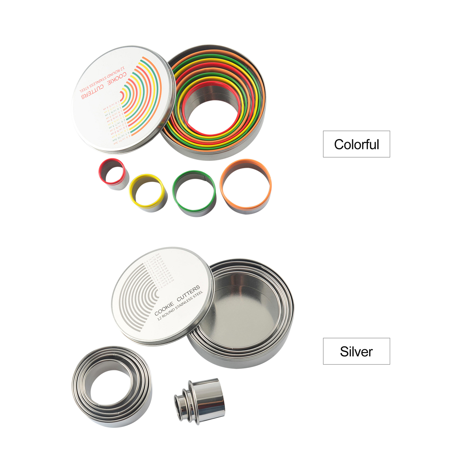 12PCS Mousse Set with Storage Box Christmas Cookies Pastry H1M8 | eBay