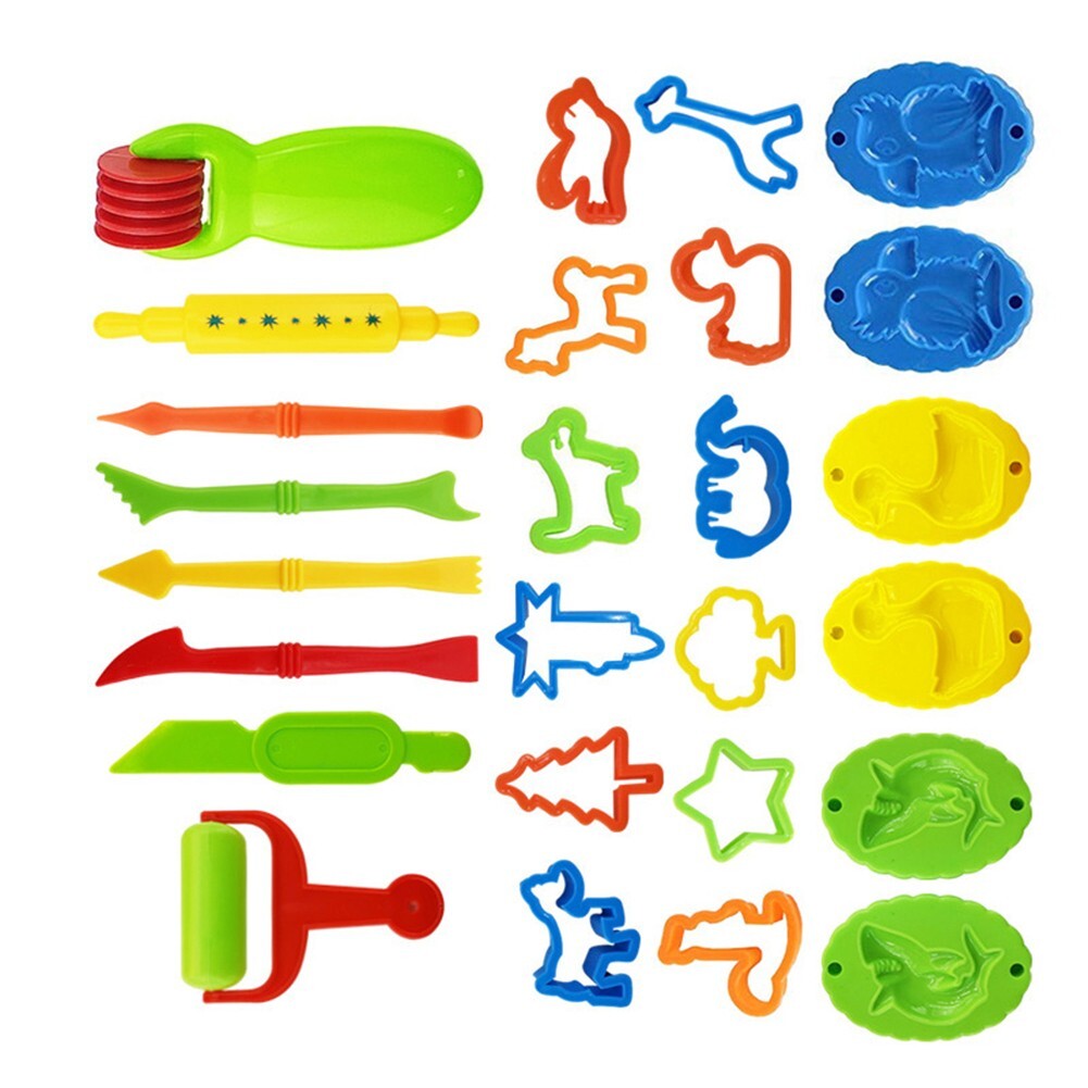 Kids' Clay Tool Set 26pcs Plasticine Variety Modeling Kit with Tools | eBay