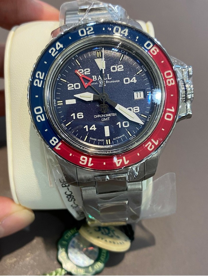Ball Engineer Hydrocarbon Aero GMT II COSC Ø 40mm DG2118C-S9C-BE ...
