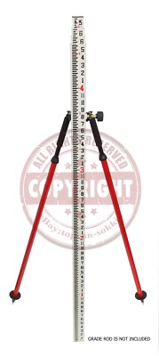 TPI THUMB-RELEASE GRADE ROD BIPOD,GPS,SURVEYING,TRIMBLE,TOPCON,SOKKIA ...