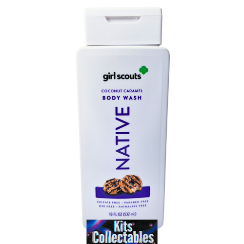 Native - Limited Edition Girl Scouts Cookie Coconut Caramel Body Wash ...
