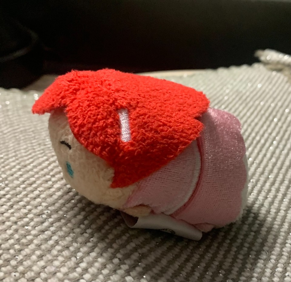 DIsney Tsum Tsum - Disney Store Flounder-Ariel in a Pink Dress-FAC ...