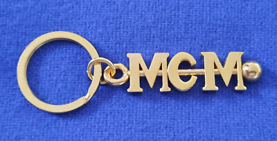 NEW original MCM key chain, brass, letters turn seperatlly | eBay