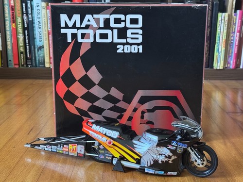 PRO STOCK motorcycle 1:9 action diecast MATCO TOOLS NHRA 2001 CRAIG ...