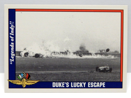 Indy 500 Duke Nalon Legends Of Indy Card 35 | eBay