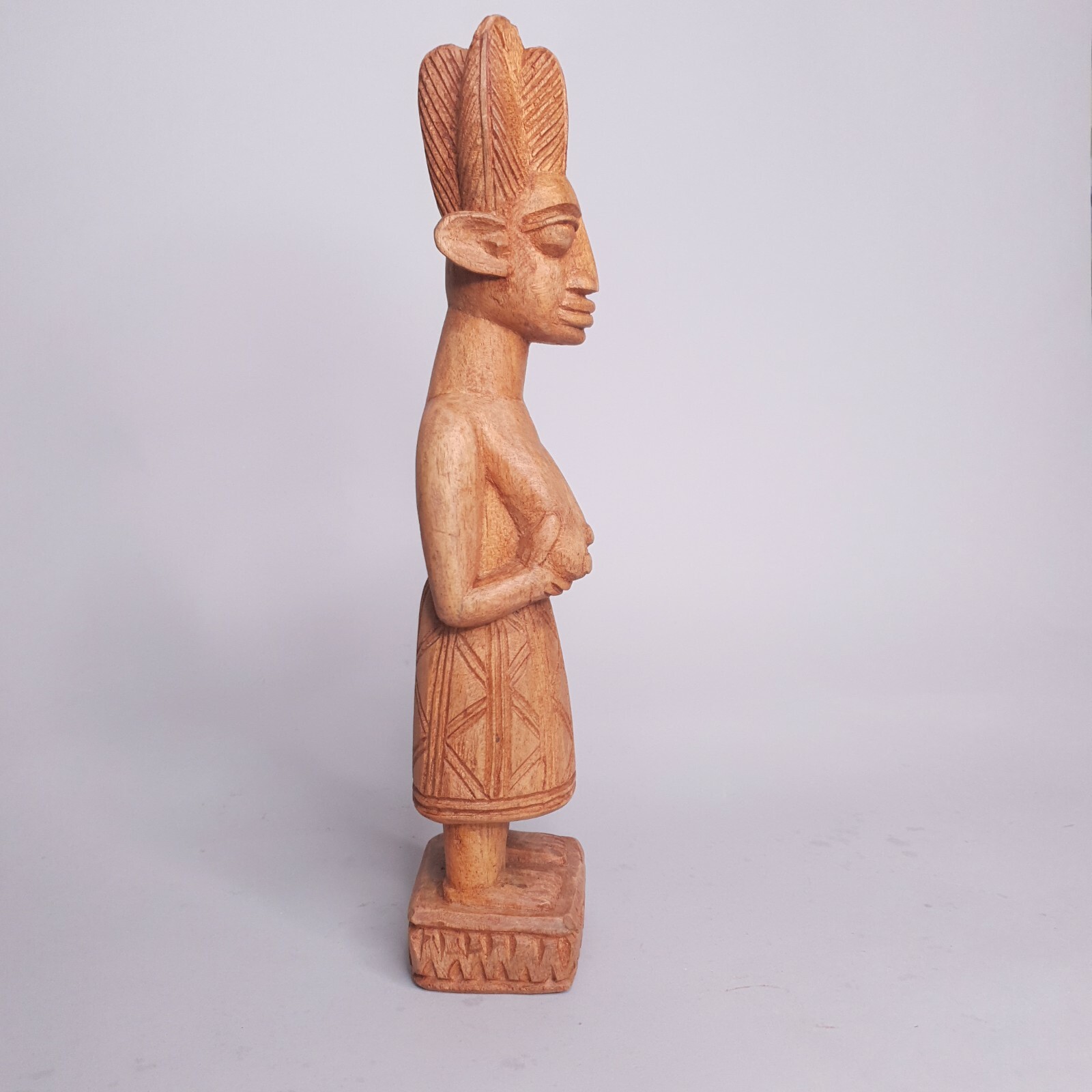 Yorùbá wooden Shrine Sculpture,Ifa Altar figure,Fakeye Style statue ...