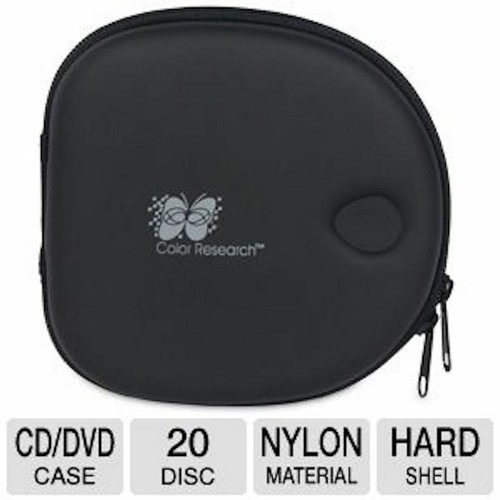 New Color Research Movie/Music/DVD 20 Disc Black Hard Shell Carrying ...