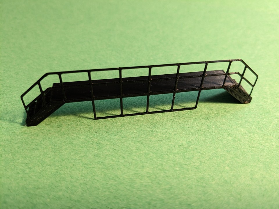 5-pack HO OO scale 1:87 stair landings maintenace platforms size MM | eBay