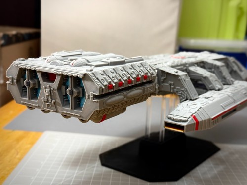 Battlestar Galactica Space ship TOS Classic 1978 Display Model 22in ...