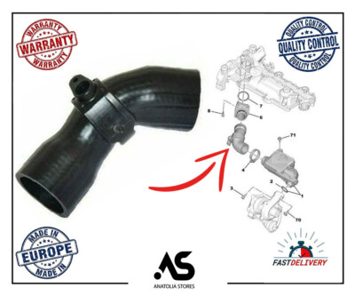 Intercooler Turbo Hose For Citroen C1 C2 C3 Peugeot 206 207 1007 1.4 ...
