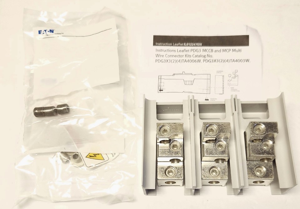 EATON PDG3X3TA4003W K Frame TA400K3K 3TA4003W PDG3 Type KD HKD Lug ...