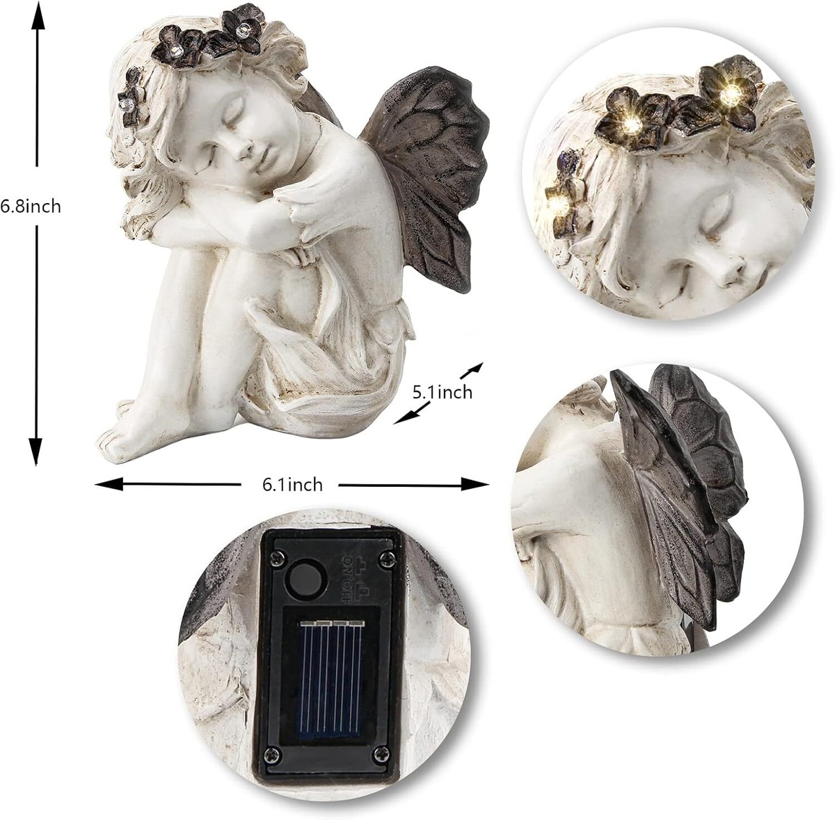 Solar Powered Angels In Motion