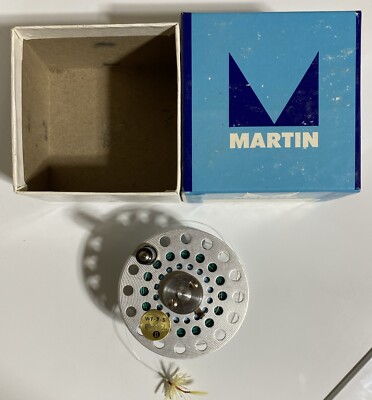 Martin Fly Reel Spool w/ Original Box Vintage Fly Fishing - Line ...