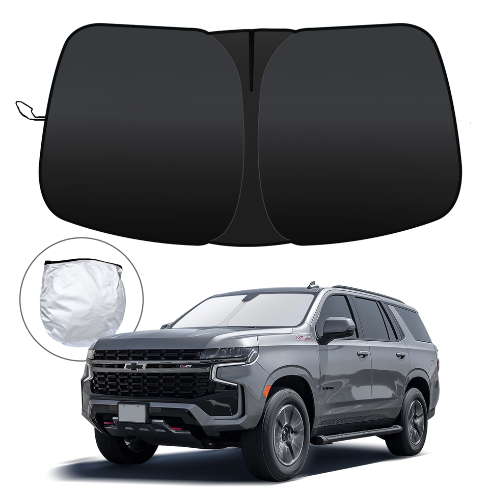 Foldable Car Windshield Sun Shade Block UV Visor For Chevy Tahoe 2015 ...